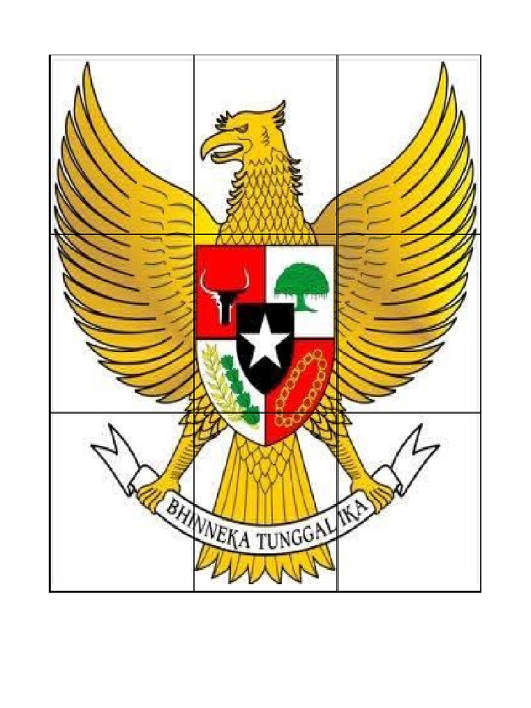 Lambang Pancasila Puzzle' | PDF
