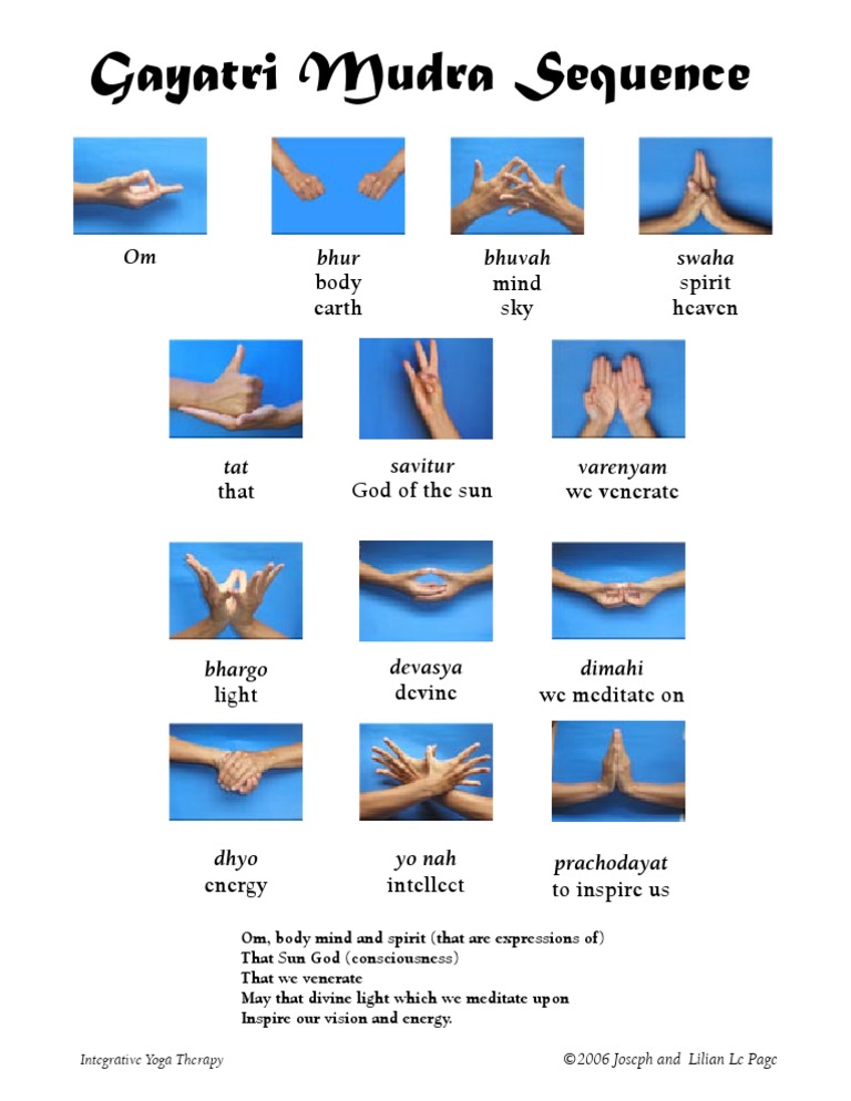 Gayatri Mudra