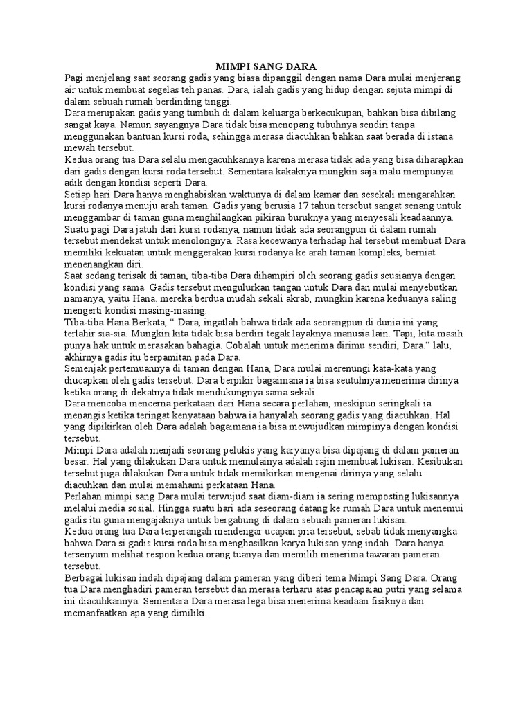 Mimpi Sang Dara | PDF