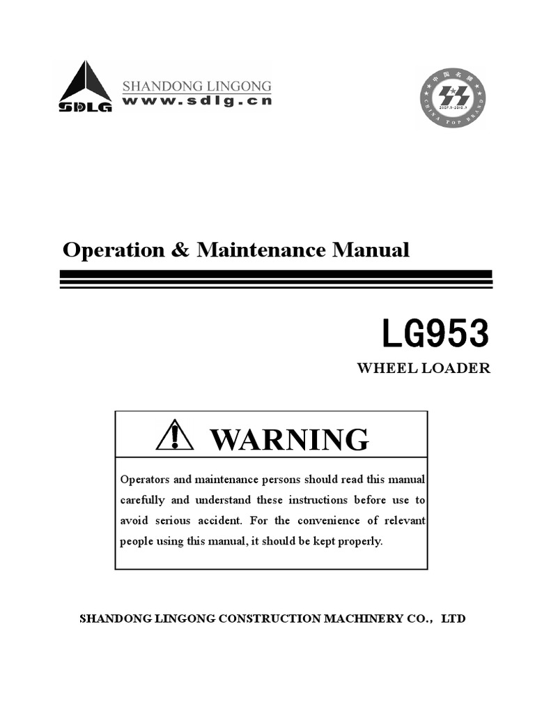 LG953 | Download Free PDF | Safety | Machines