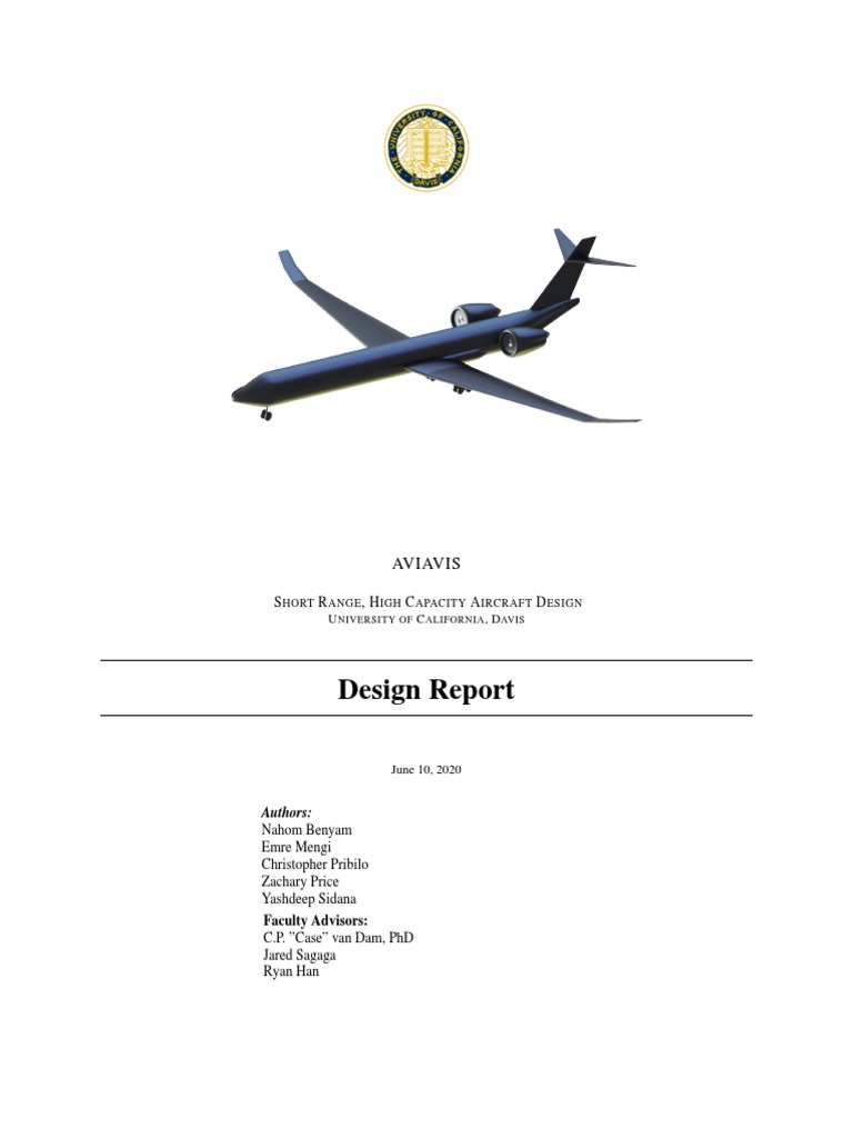 Aviation Design for UC Davis Students | PDF | Aircraft | Takeoff