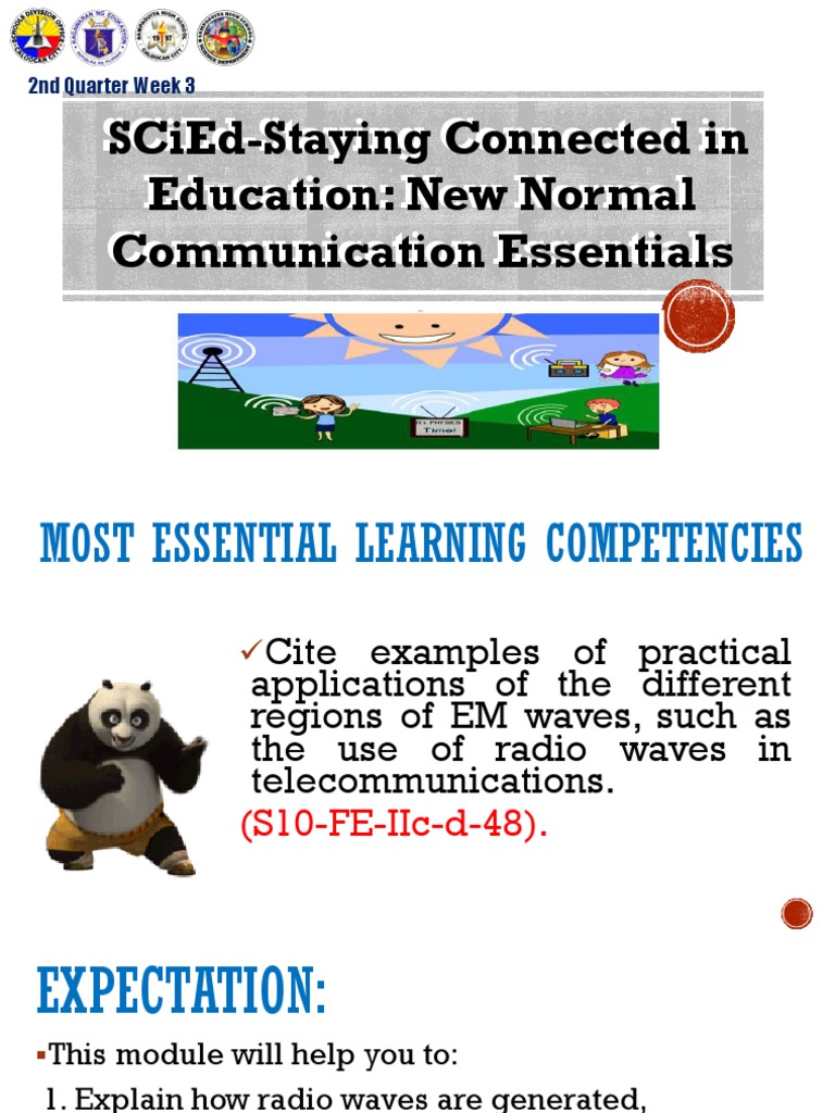 Q2 Week 3 SCiEd Staying Connected in Education New Normal Commun ...