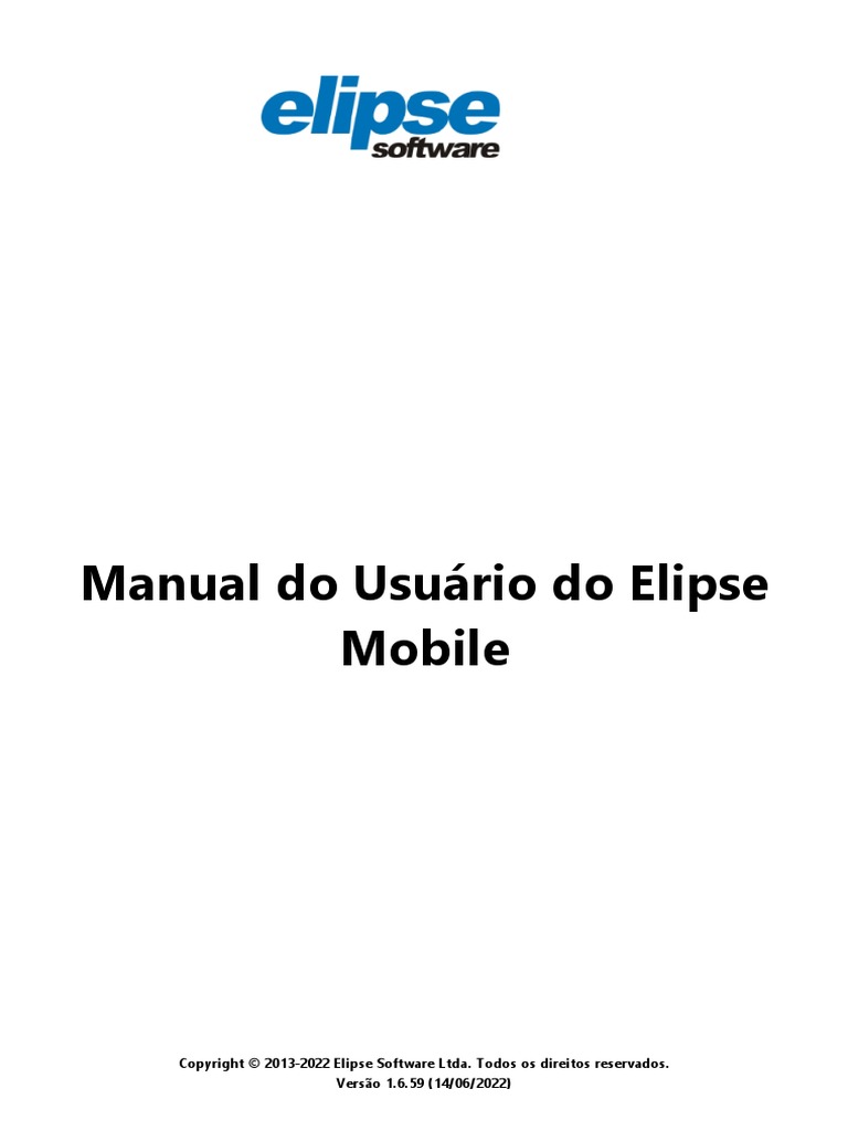 Manual Elipse Mobile | PDF | Aplicativo para celular | Porta (rede de ...