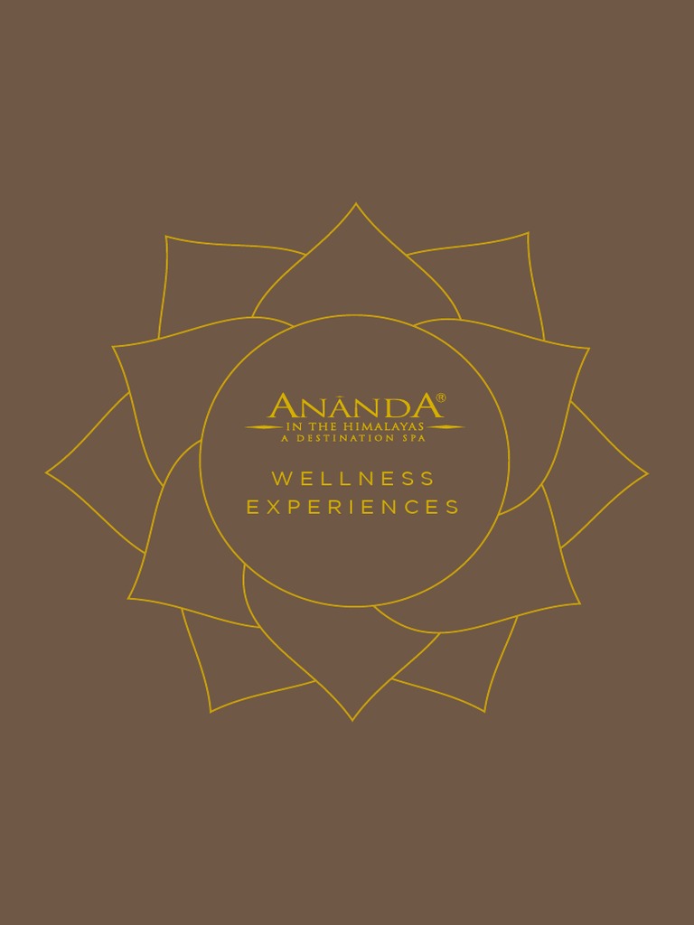 Ananda Wellness Experiences Menu & Price List 1 | PDF | Ayurveda | Massage