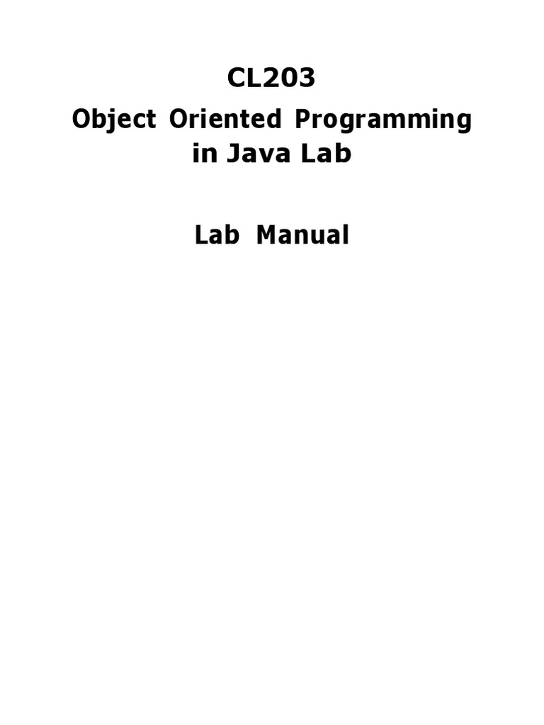CSL203 Manual | Download Free PDF | Computer Science | Data CSL203 Manual | Download Free PDF | Computer Science | Data