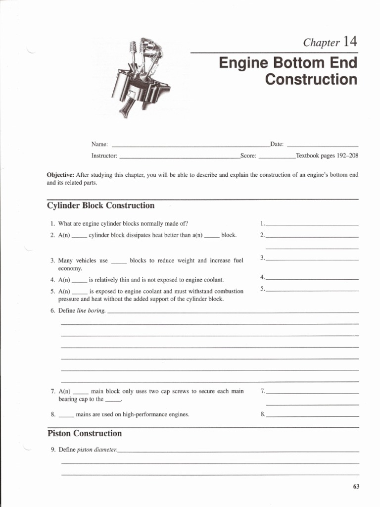 CH 14 | PDF | Piston | Internal Combustion Engine