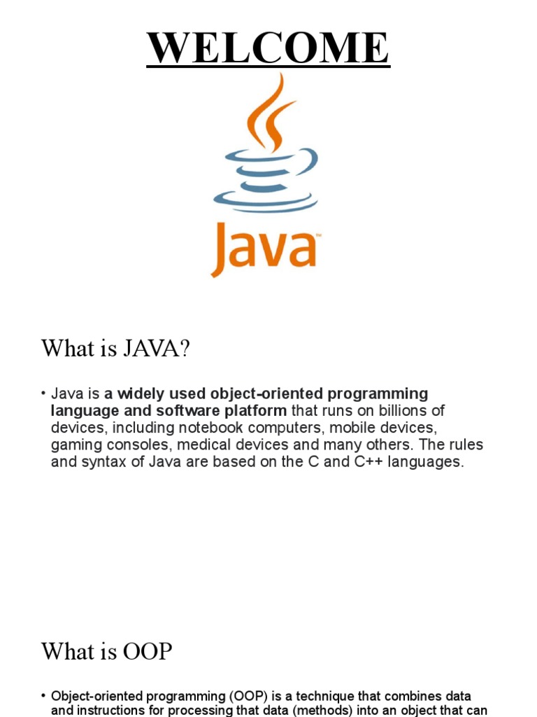 JavaIntroductionJDK JRE JDK | PDF | Java (Software Platform) | Java ...