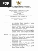Permen ATR KBPN Nomor 16 Tahun 2021 | PDF