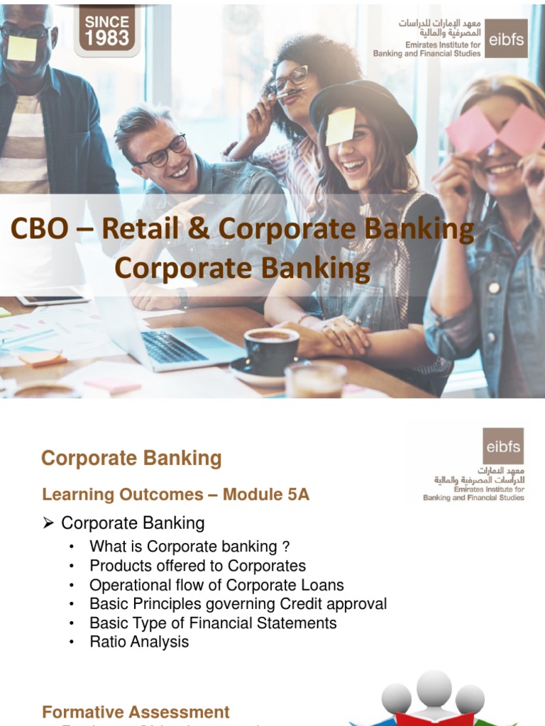 Module 5A CBO Corporate Banking Topic 1 | PDF | Loans | Banks