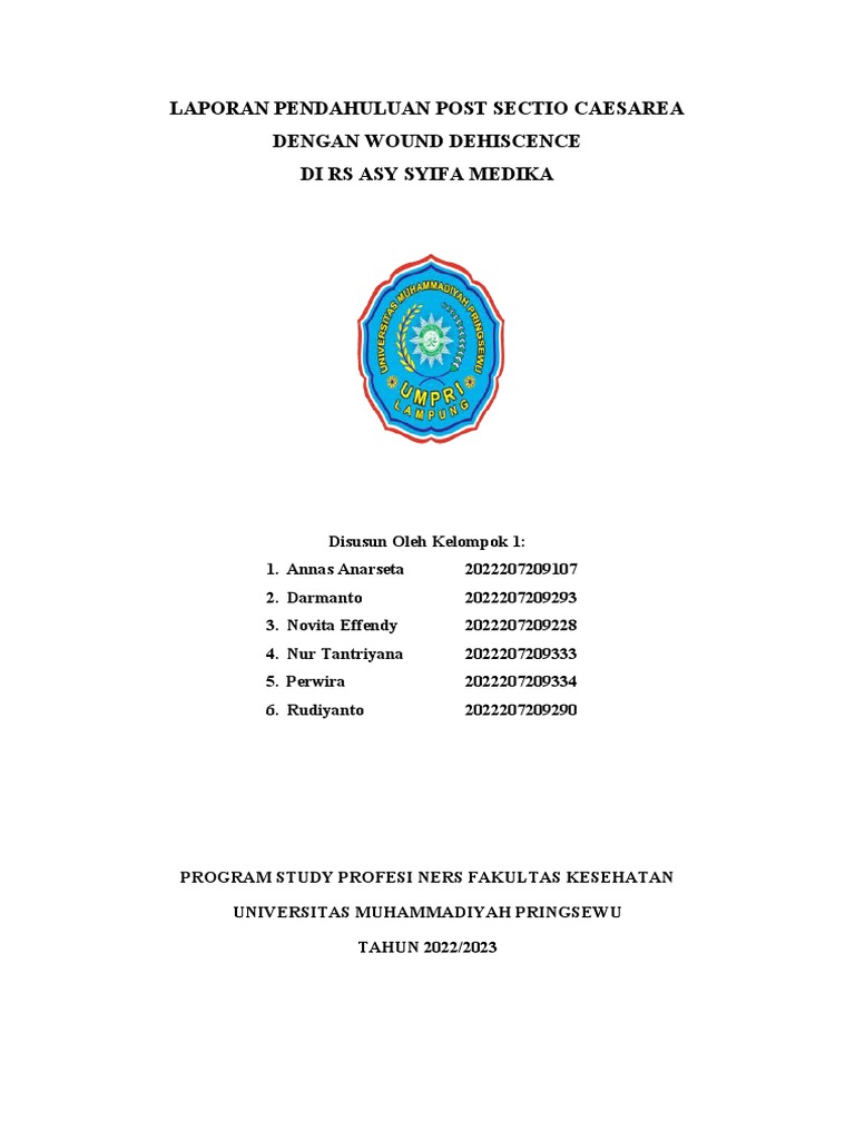 LP Wound Dehiscence Fix | PDF