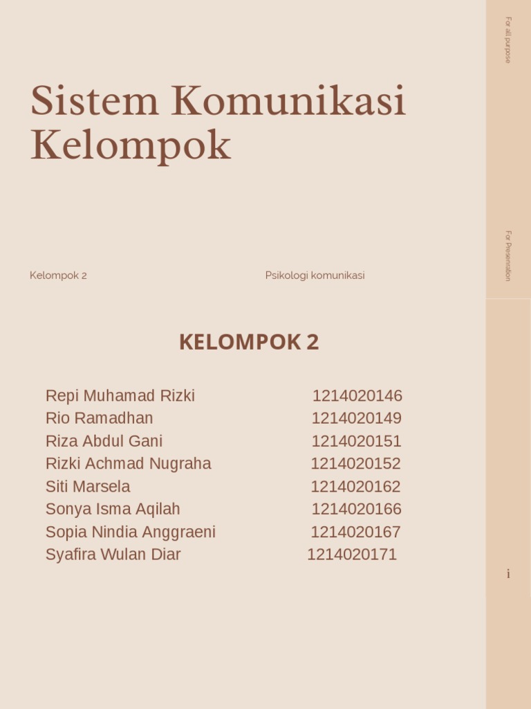 Kelompok 2 PSIKOM | PDF