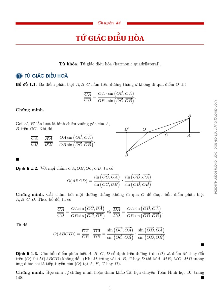 Tu Giac Dieu Hoa 2022 | PDF
