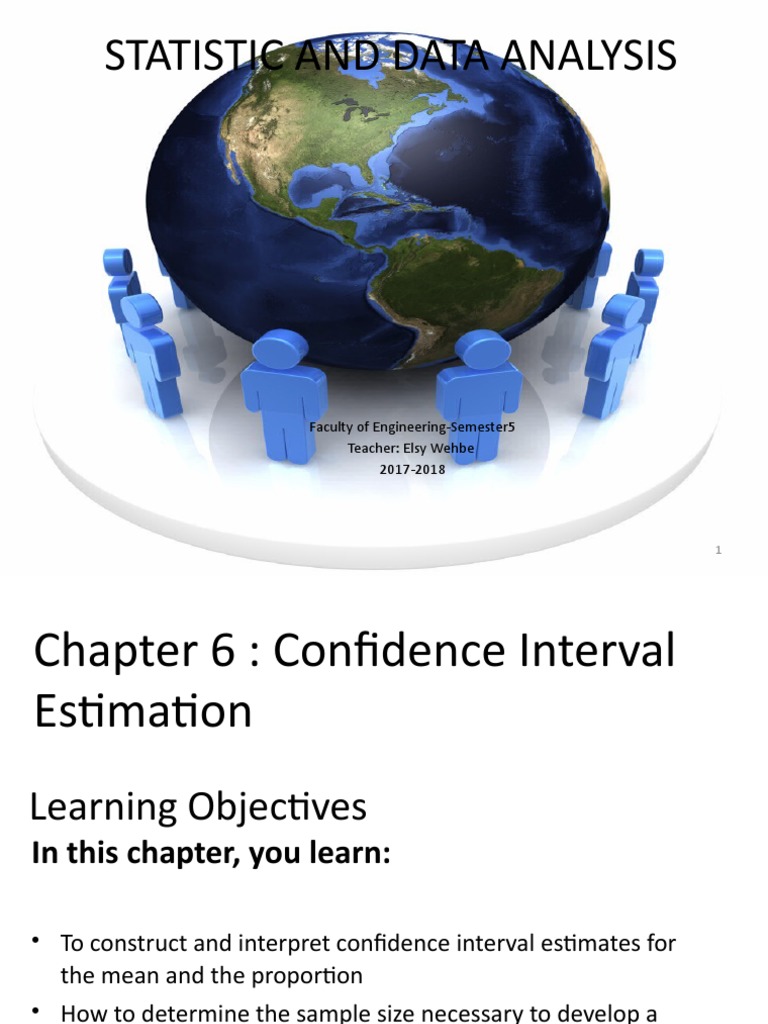 Chapter 6 Part 1 | PDF | Confidence Interval | Standard Deviation