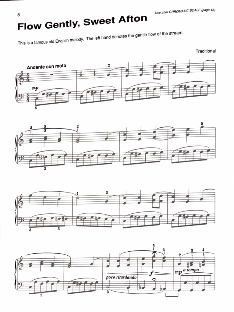 Flow Gently, Sweet Afton | PDF