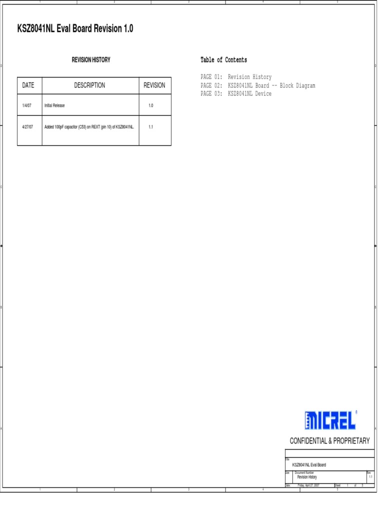 KSZ8041NL Evaluation Board Overview | PDF | Computer Science | Ethernet