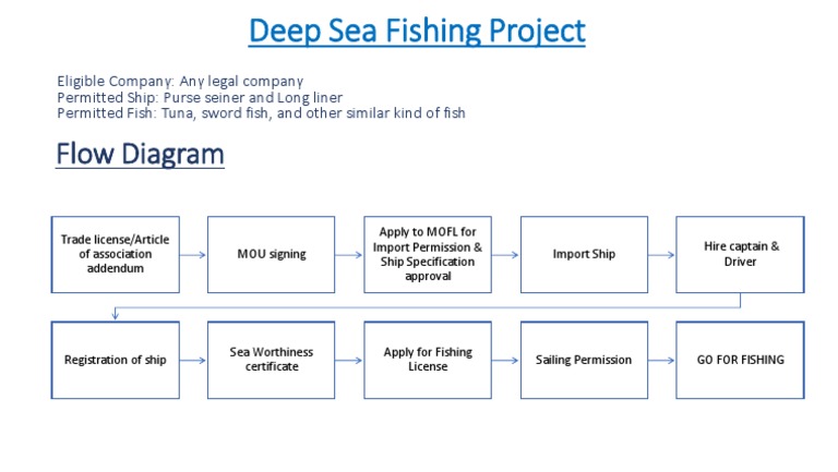 Flow Diagram of Deep Sea Project | PDF