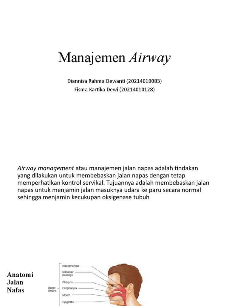 Manajemen Airway | PDF