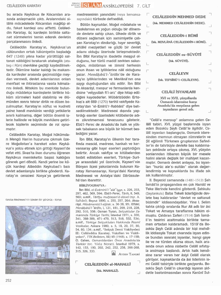 TDV Celali Isyanları | PDF