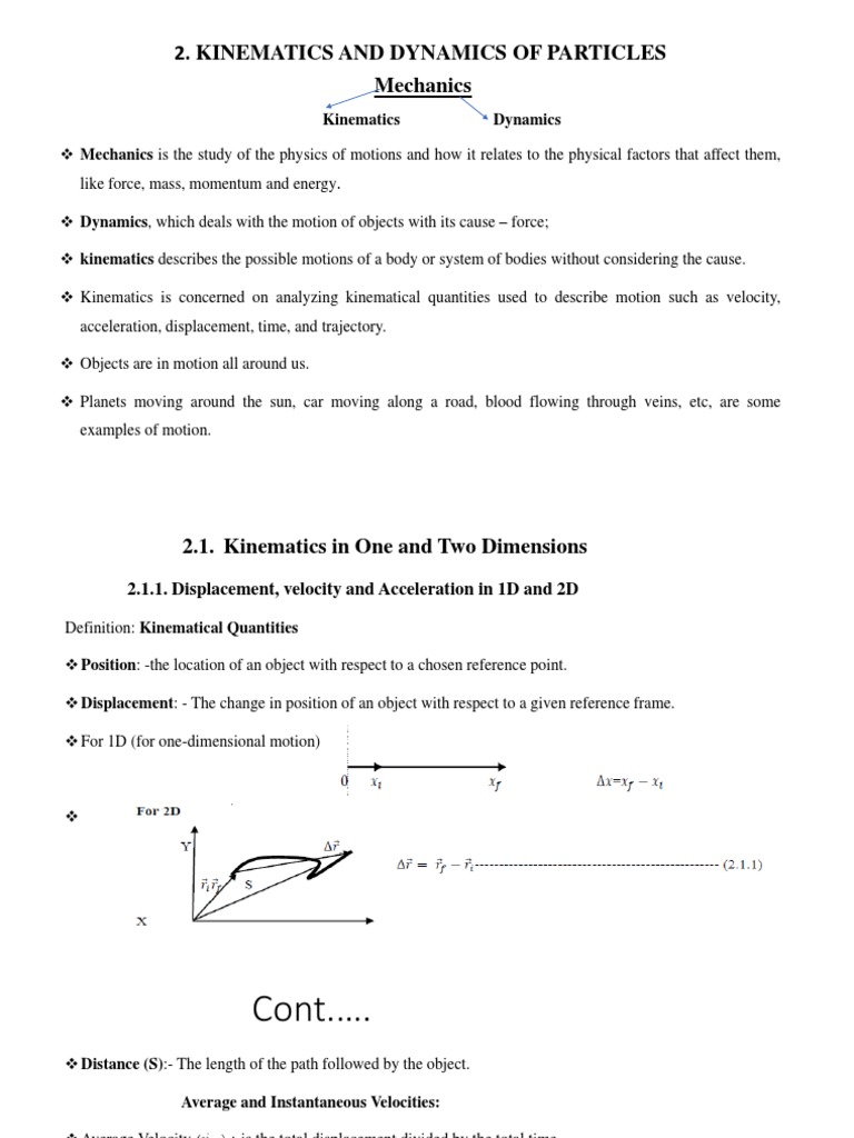 Chapt2 General Phys Ppt | PDF | Force | Collision