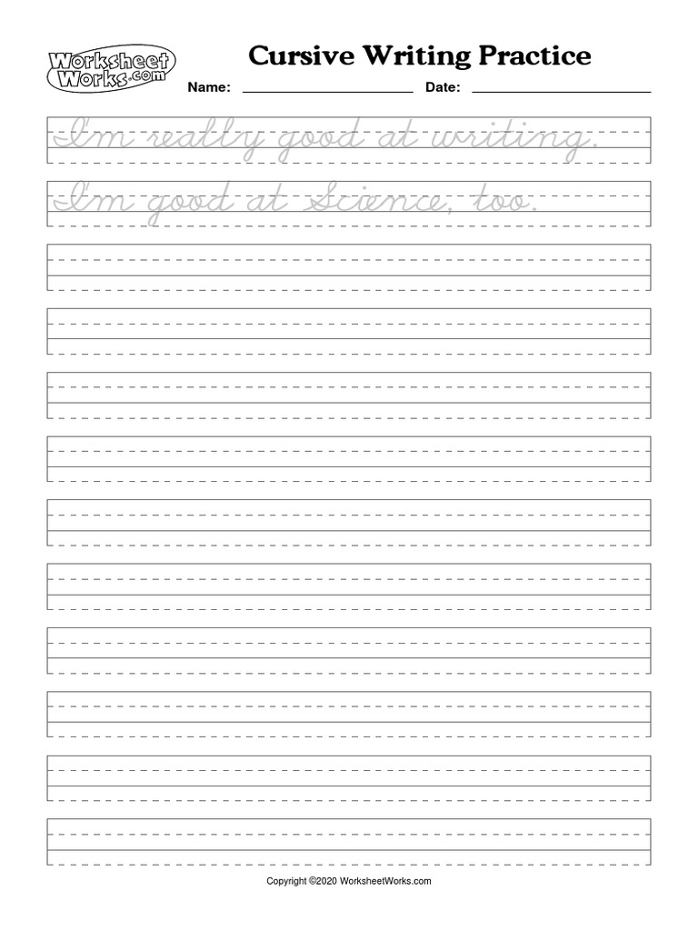 Cursive Writing Module 2 | PDF