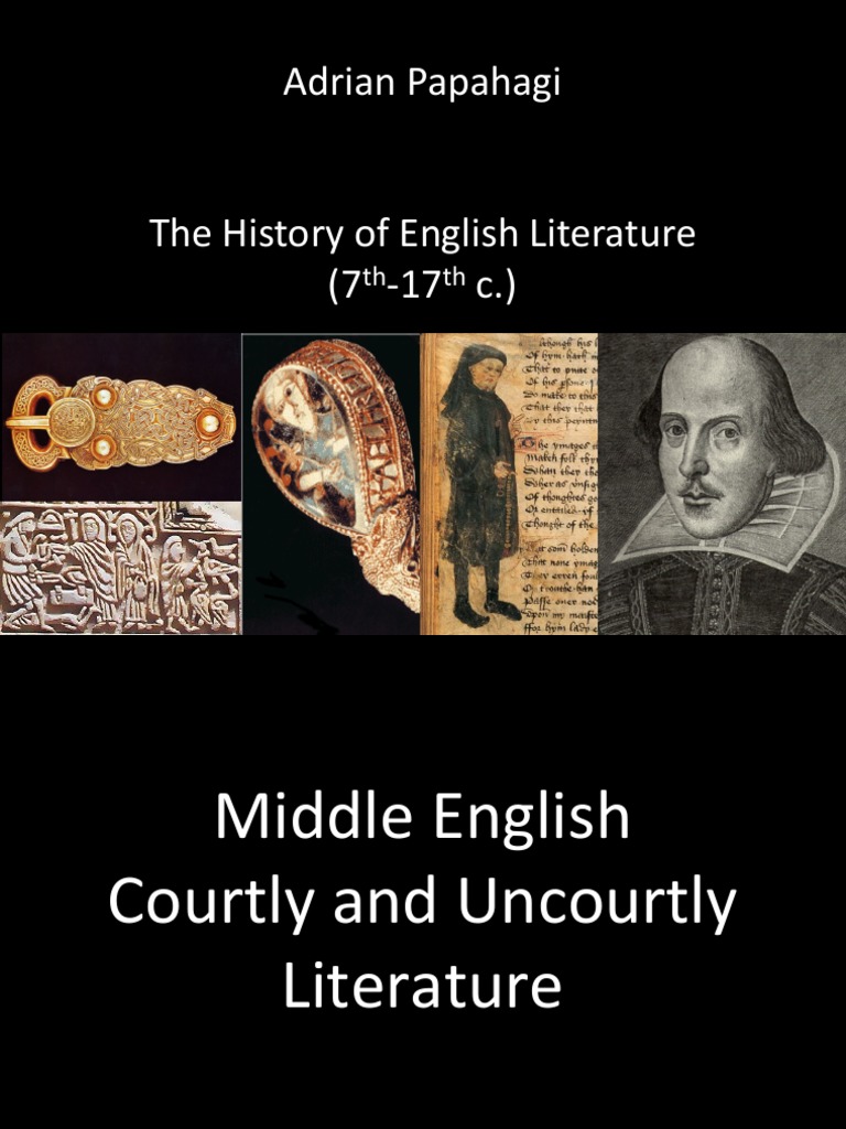 The Emergence of English Literature in the Late Middle Ages | PDF ...