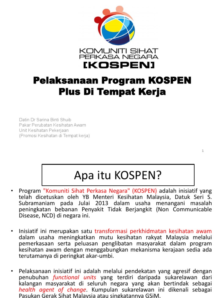 KOSPEN Plus Aktiviti | PDF