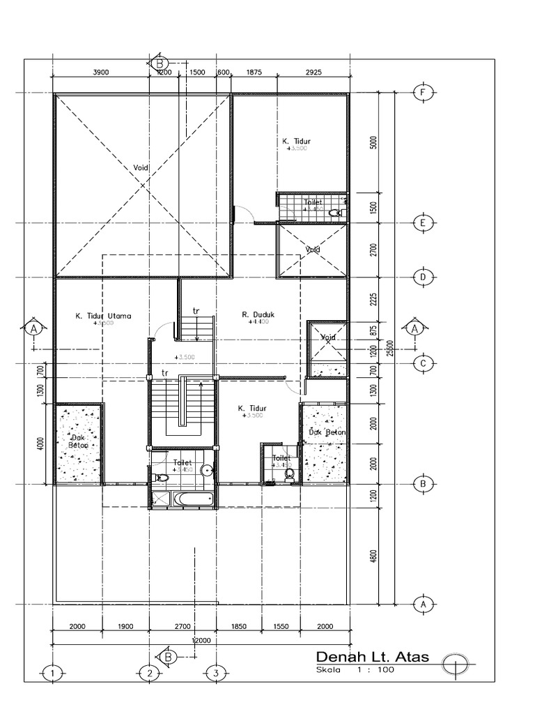 Denah Lantai 2 | PDF