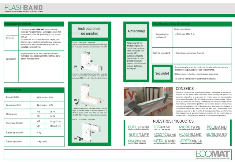 Ficha Tecnica Flashband | PDF