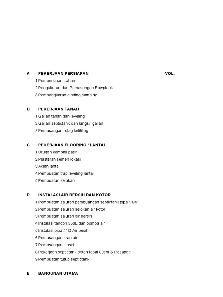 Rencana Pembangunan Rab Cafe | PDF