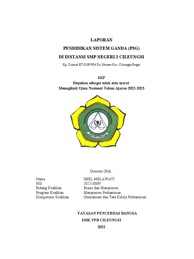 Laporan PKL | PDF