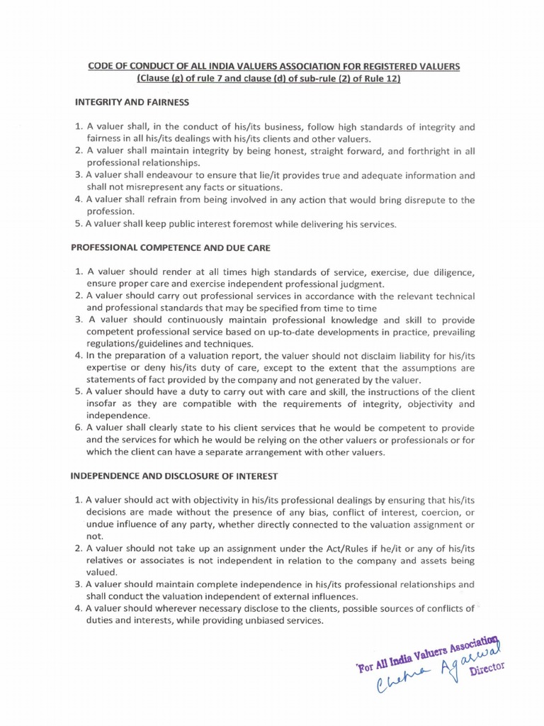 (Annex. 3) Code of Conduct | PDF