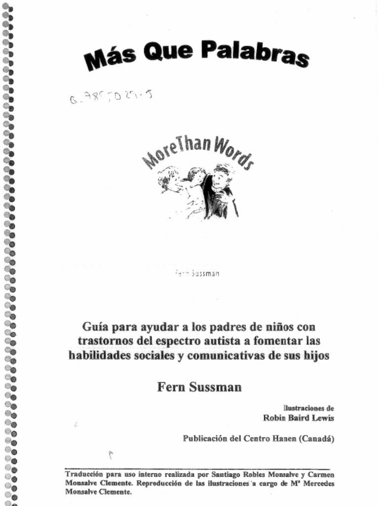 Mas Que Palabras | PDF