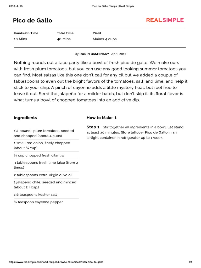 03 Taco Recipes Pdf