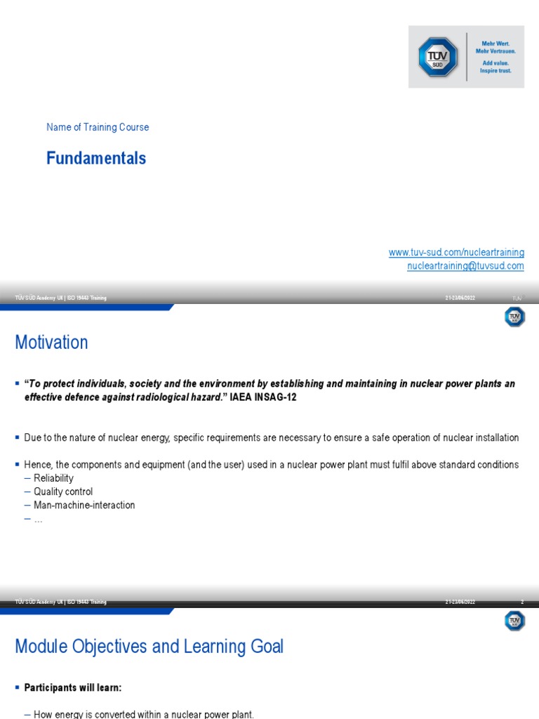 02 ISO 19443 Fundamentals Handout | PDF | Nuclear Fission | Pressurized ...