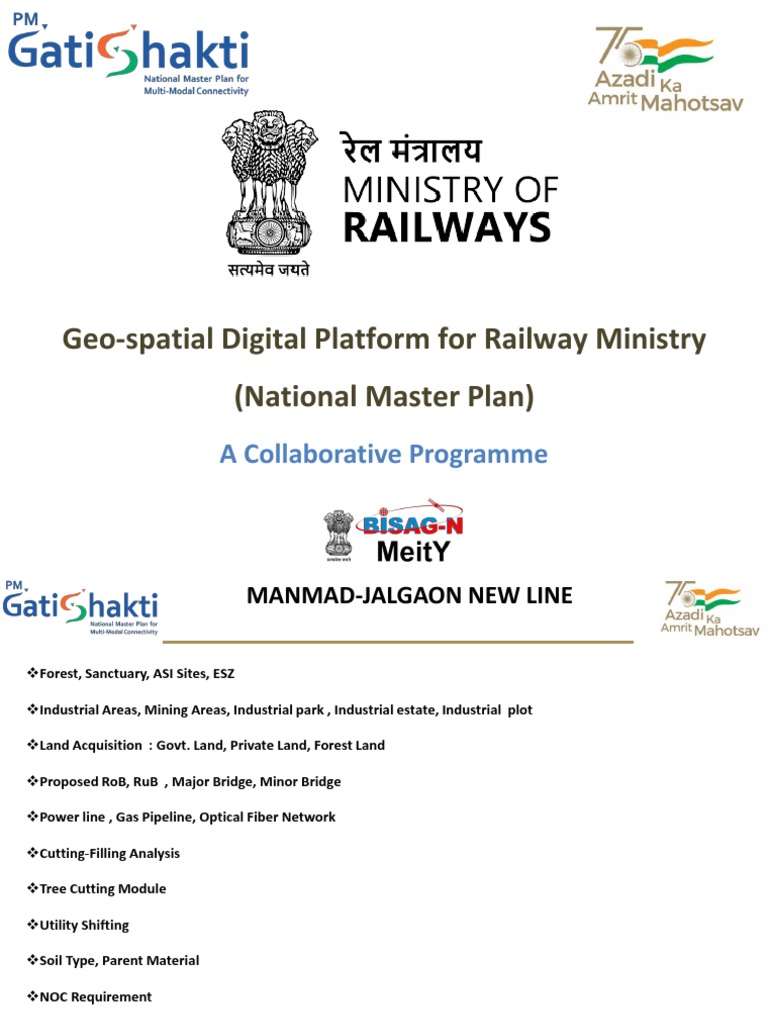 Manmad-Jalgaon New Line - Maharshtra | PDF | Earth Sciences
