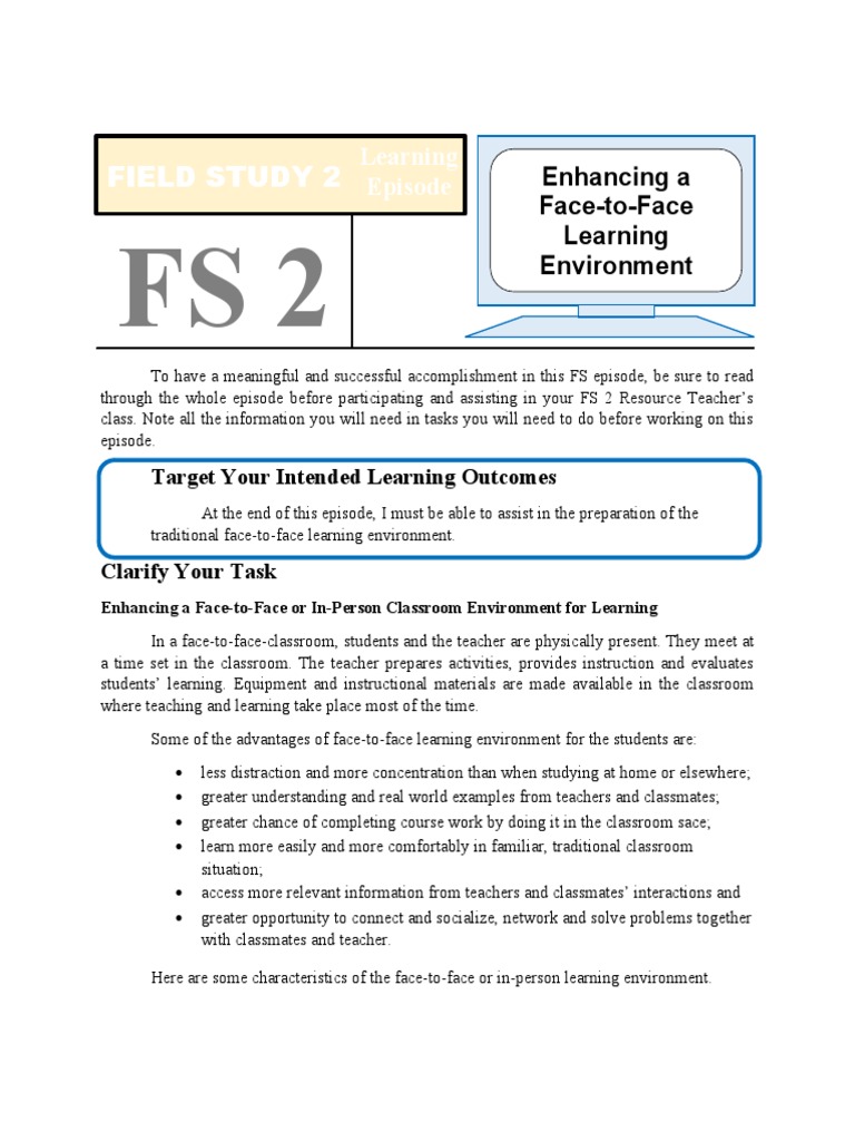 Episode 6 | PDF | Classroom | Learning
