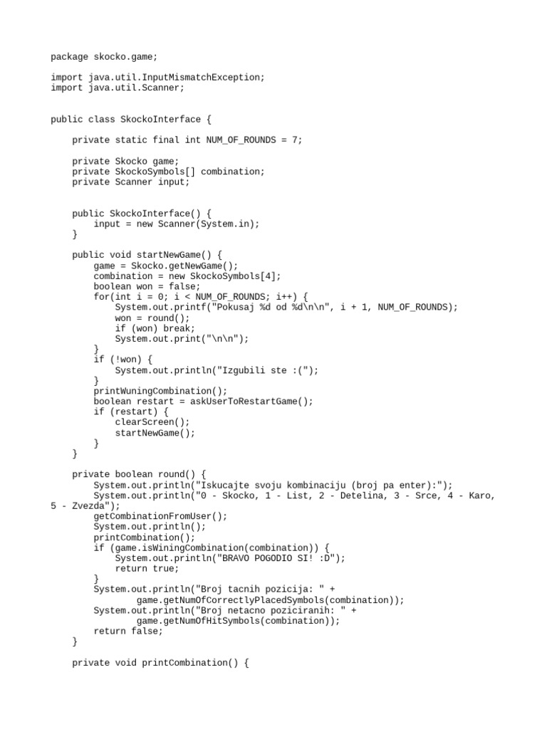 Skocko Interface | PDF | Computer Programming | Software Engineering