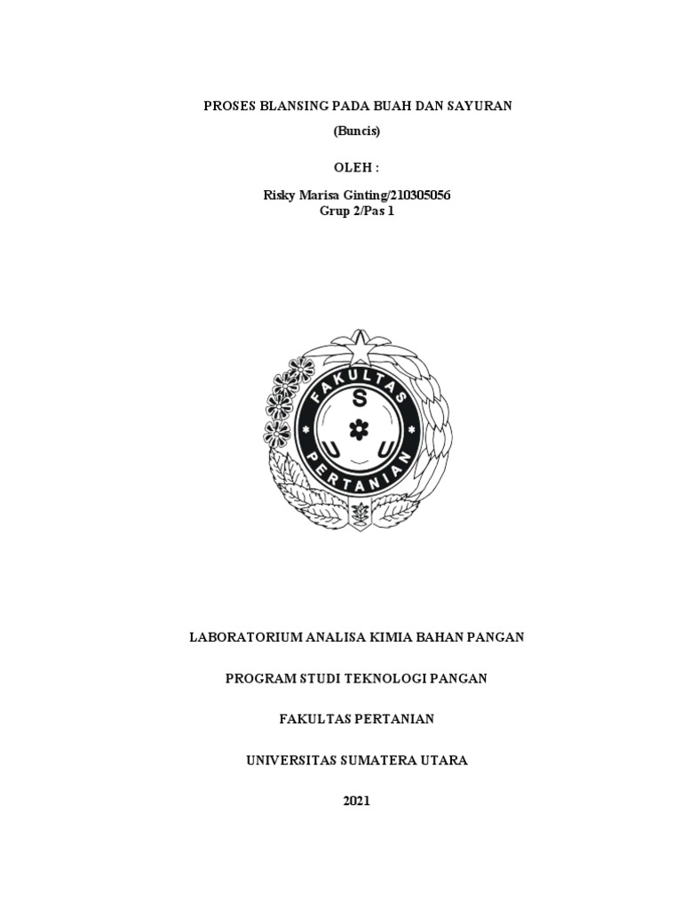 Laprak TPP Blansing Risky Marisa | PDF