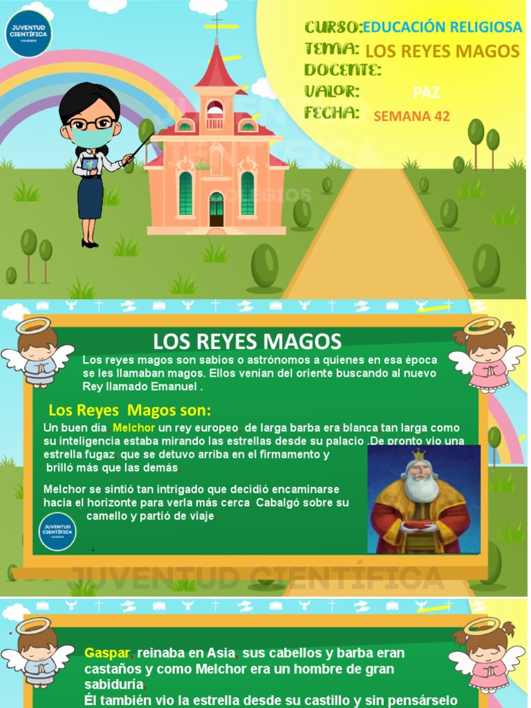 s42 - 4to - Ed. Religiosa - Los Reyes Magos | PDF | Reyes Magos | Amor