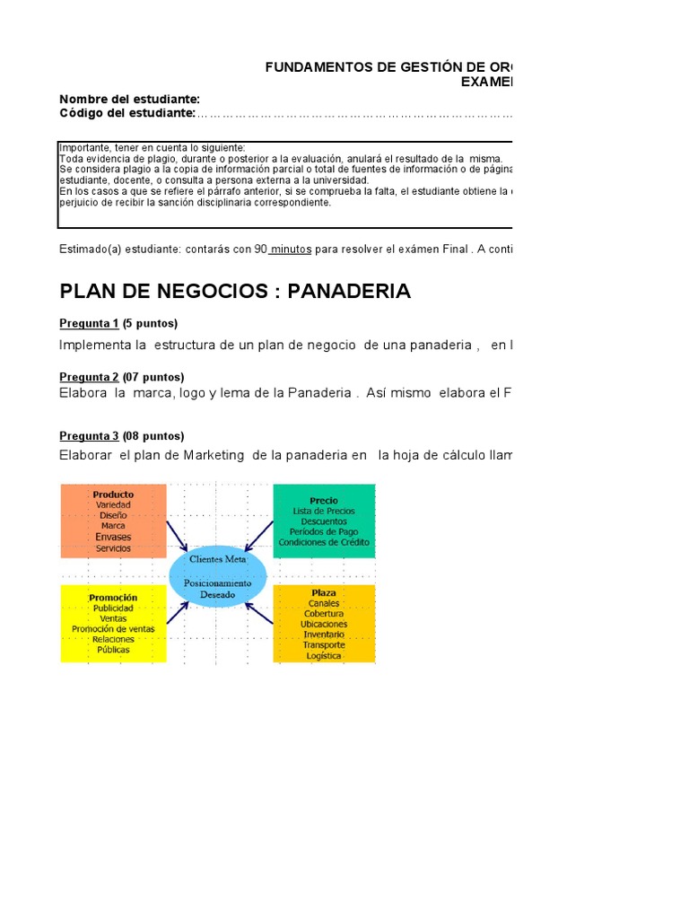 Examen Final Dic 2022 | Descargar gratis PDF | Panes | Business Examen Final Dic 2022 | Descargar gratis PDF | Panes | Business