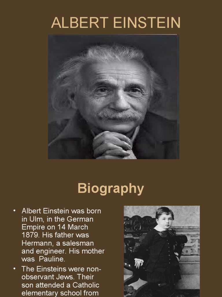 Albert Einstein Martin | PDF