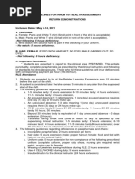 Daily Repositioning Skin Inspection Chart | PDF