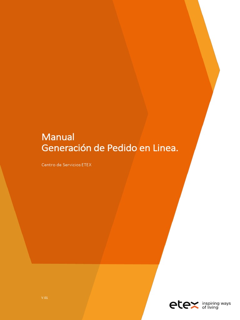 Manual Generación de Pedidos En Linea Pdf | PDF | Informática