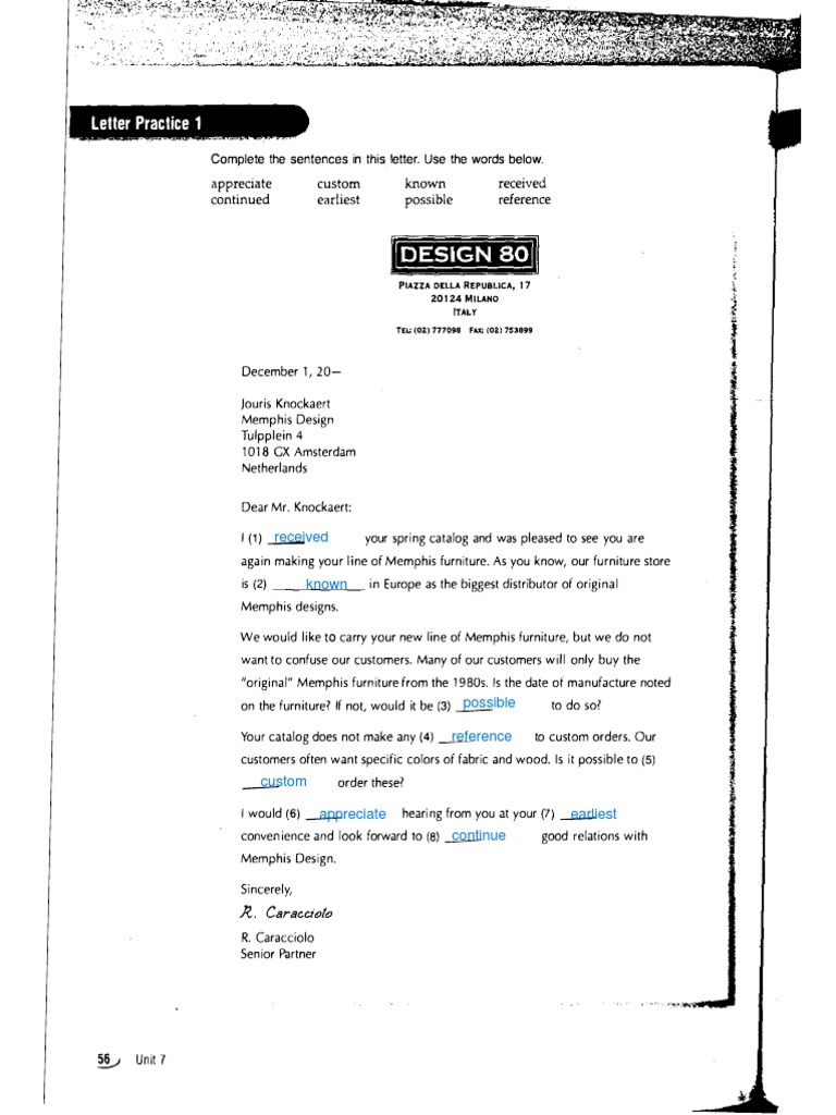 Requesting Information - Practice | PDF