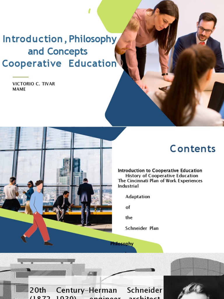 History, Philosophy and Concepts of Cooperative Education | PDF | Employment | Behavior Modification