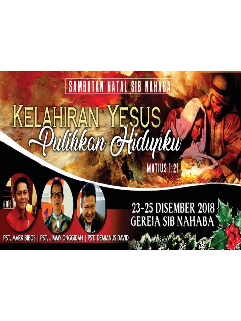 Contoh Banner Krismas | PDF
