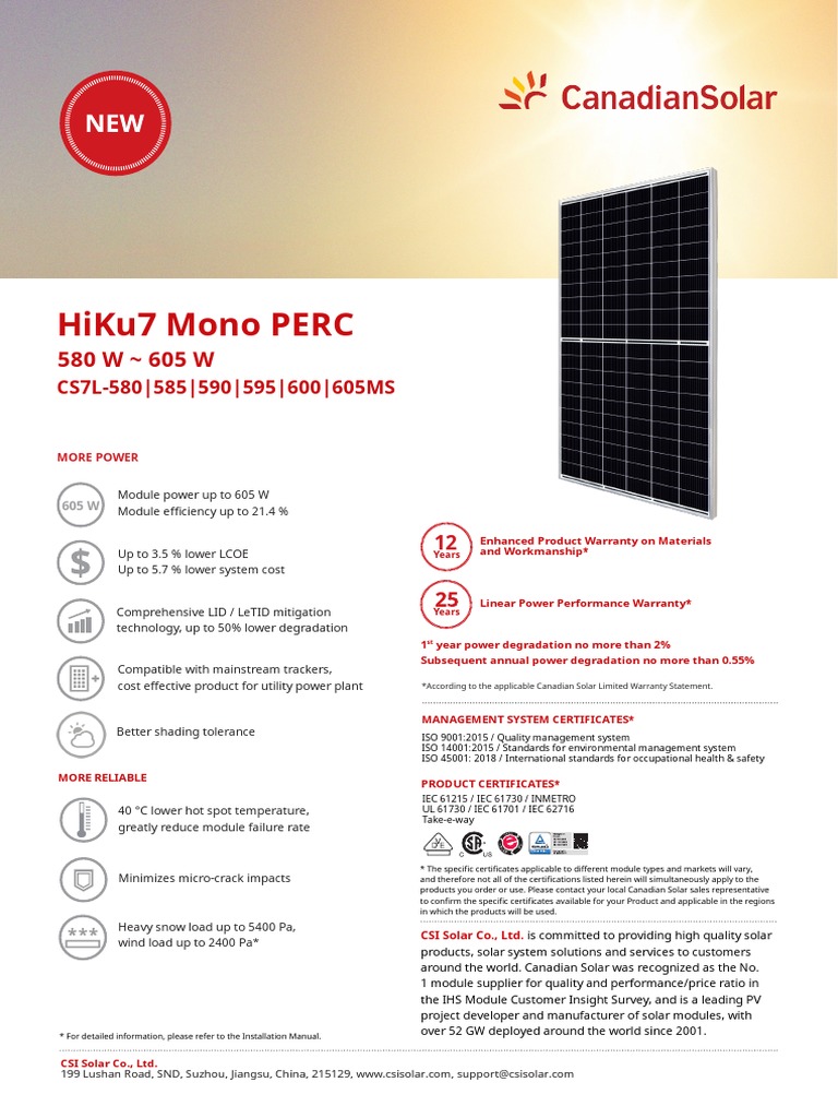 Solar Modules for Utility Projects | PDF | Solar Panel | Solar Energy
