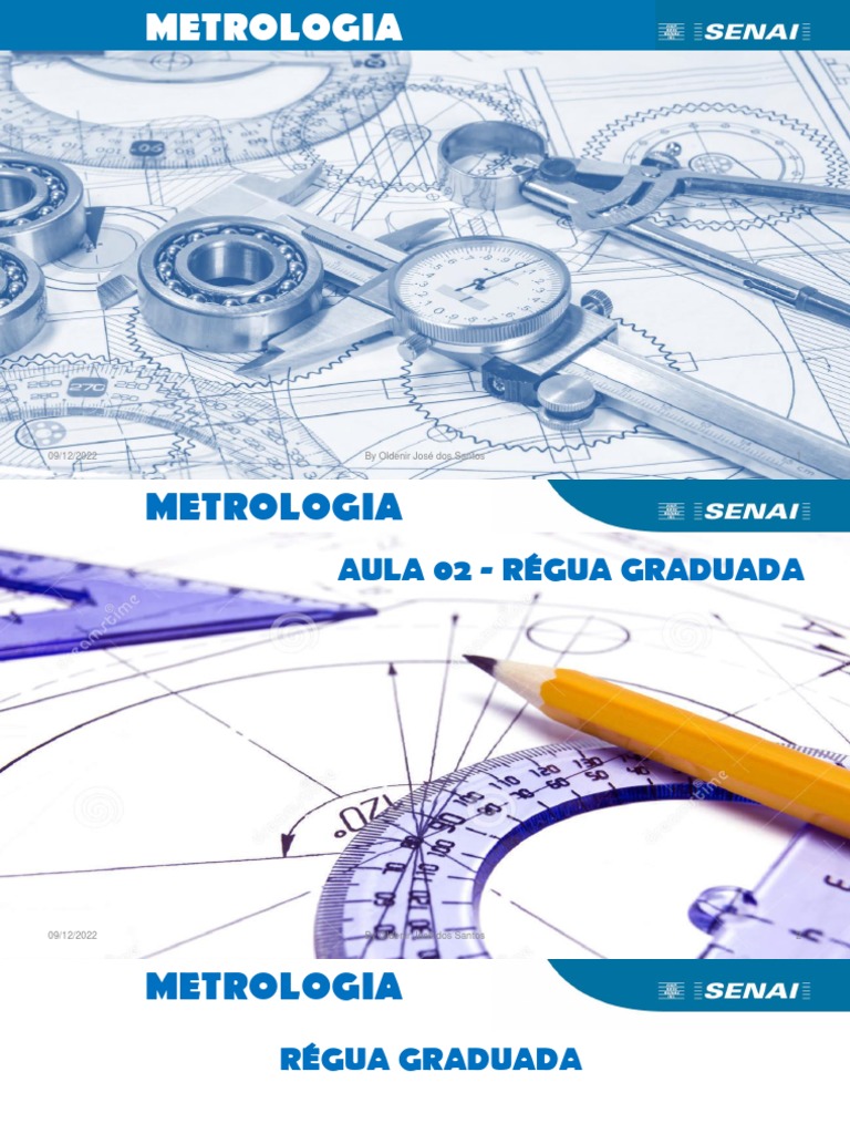 Aula 02 - Régua Graduada | PDF | Medição | Metrologia