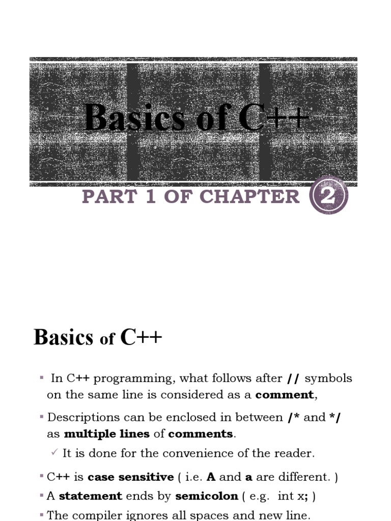 Eceg 1052 CH 2 | Download Free PDF | Boolean Data Type | Integer (Computer Science)