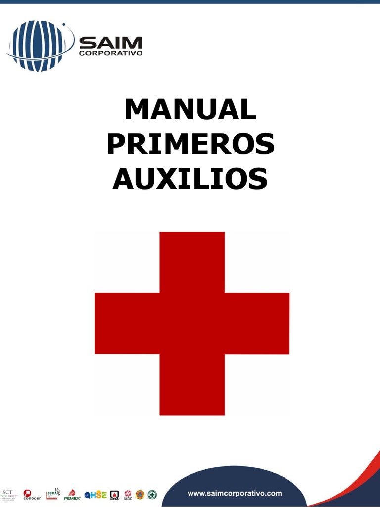 Manual de Primeros Auxilios-1 | PDF | Reanimación cardiopulmonar | Primeros auxilios